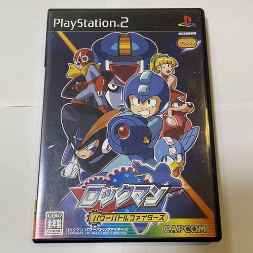 Rockman the Power Battle Fighters Playstation2 PS2 Capcom Used From ...