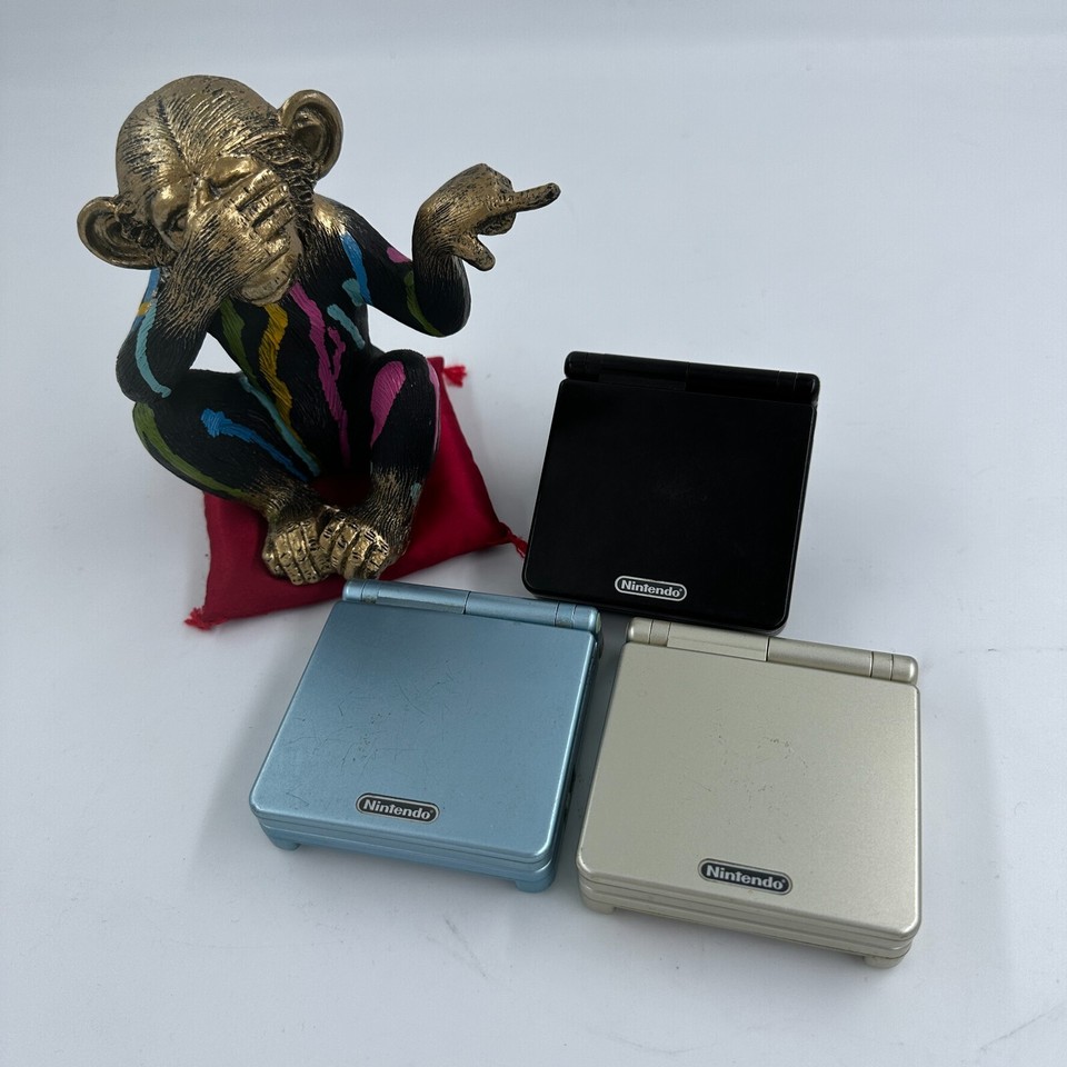 Gameboy Advance SP Lot Select Junk for parts As Is console Random Color ...
