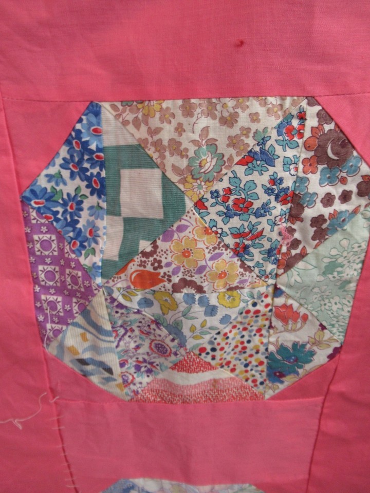 Vintage Quilt Squares Unfinished Project 35 Squares Memory Fabrics ? | eBay