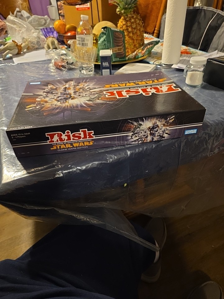 Risk Star Wars Clone Wars Edition Board Game Hasbro Used 100% Complete ...