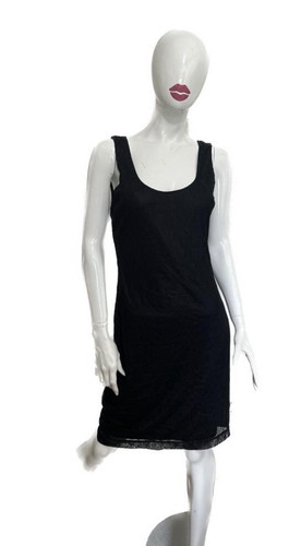 Bar III Lace Little Black bodycom Dress Size L | eBay
