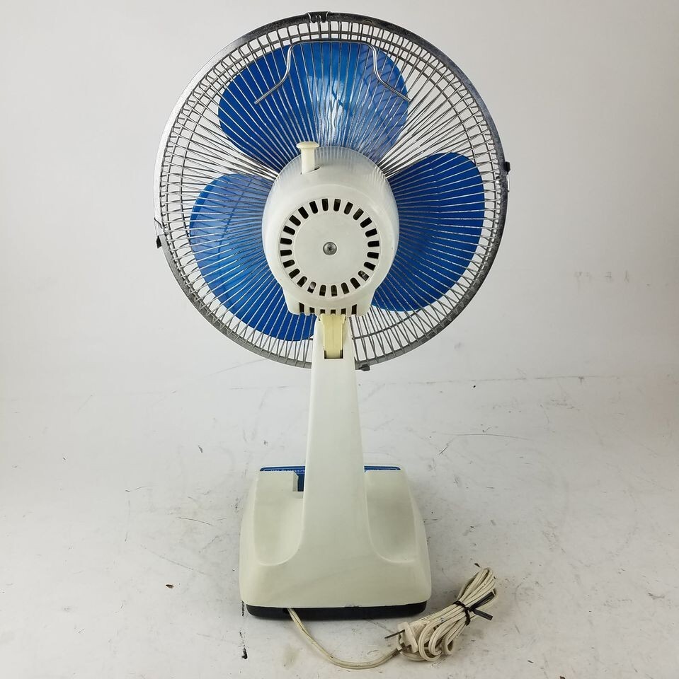 VTG Gulf Stream Blue Blade 12" Oscillating 3 Speed Fan SR-12 Lasko ...