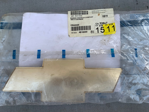 Genuine GM Accessories 12335633 Front Grille Emblem 2day Delivery for ...