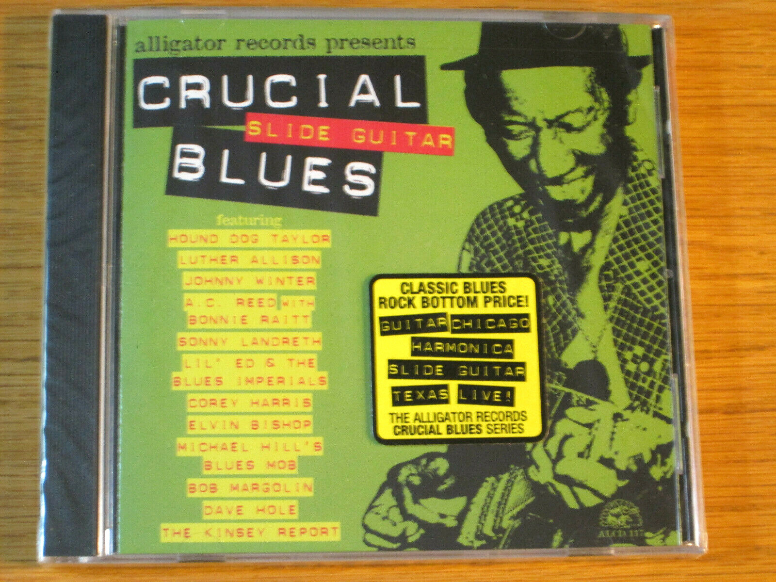 NEW / SEALED BLUES CD - VARIOUS ARTISTS - "CRUCIAL SLIDE GUITAR BLUES ...