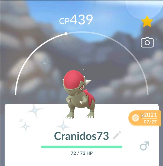 Shiny Cranidos