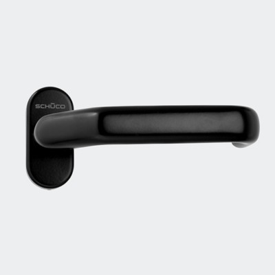 Genuine Schuco Schueco Sprung Lever Door Handle Black - Ref 210752 | eBay