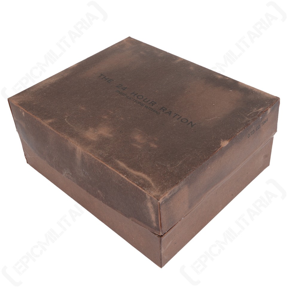 WW2 British 24 Hour Ration Box - Military Army Field Gear Reproductions ...