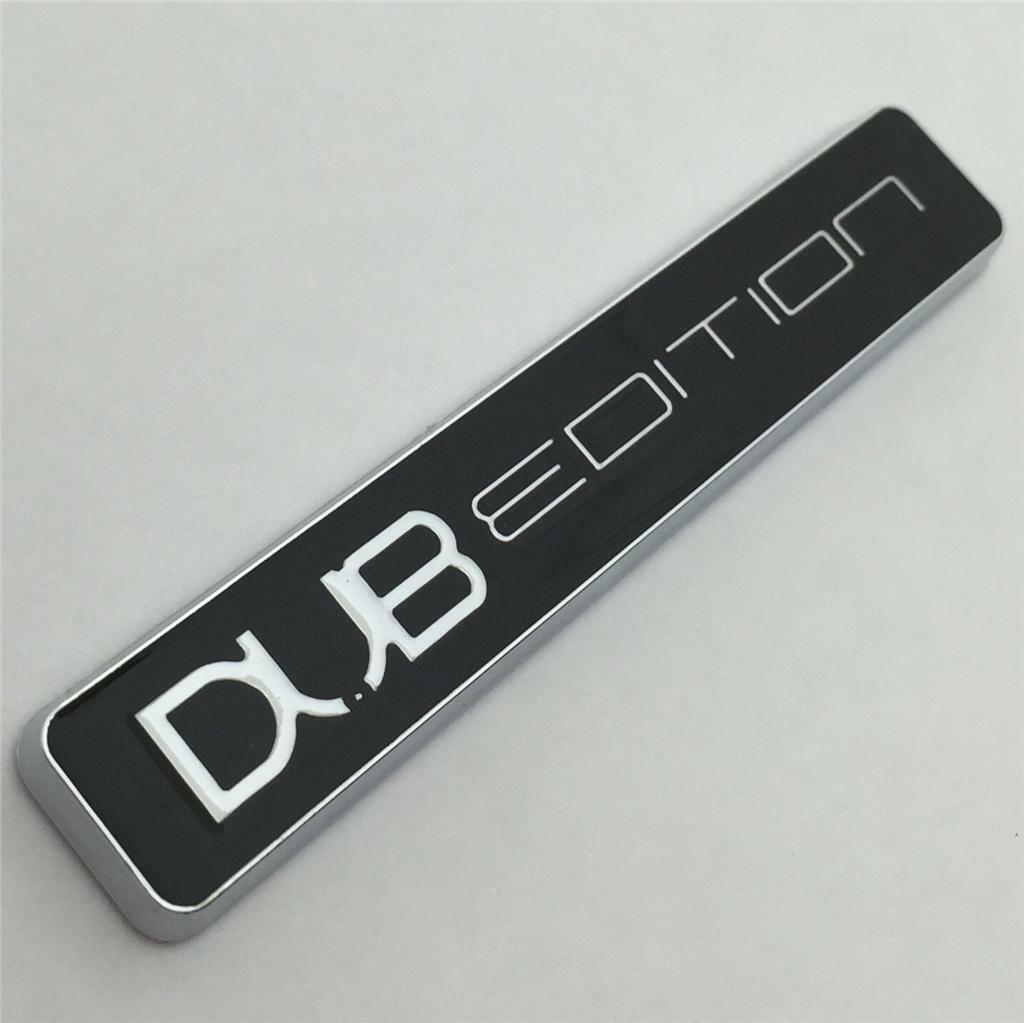 CHROME DUB EDITION Car Badge NEW For VW GOLF GTI TDI POLO LUPO PASSAT ...