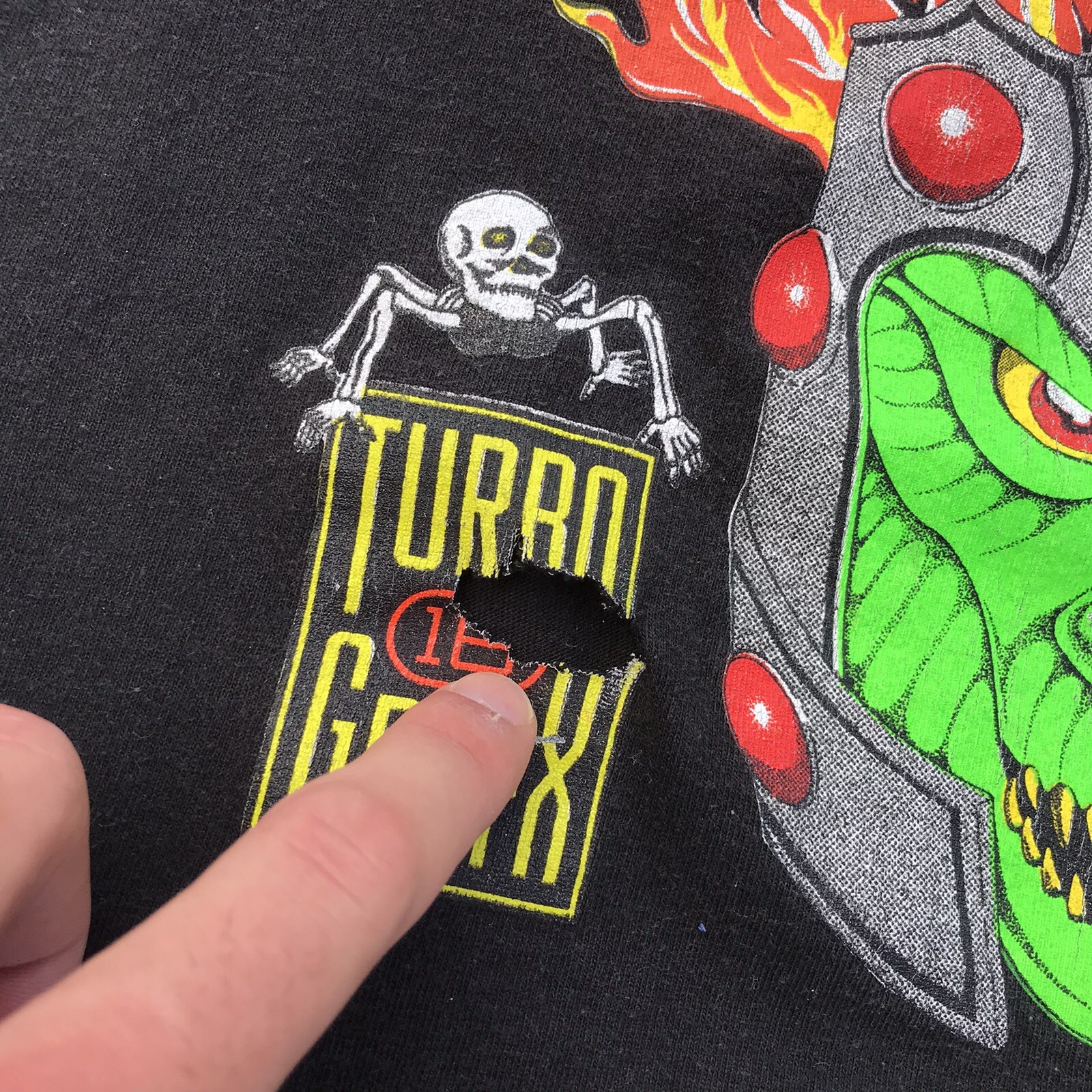 VTG 90s Devils Crush Turbo Grafx 16 Video Game Pinball SINGLE STITCH T ...