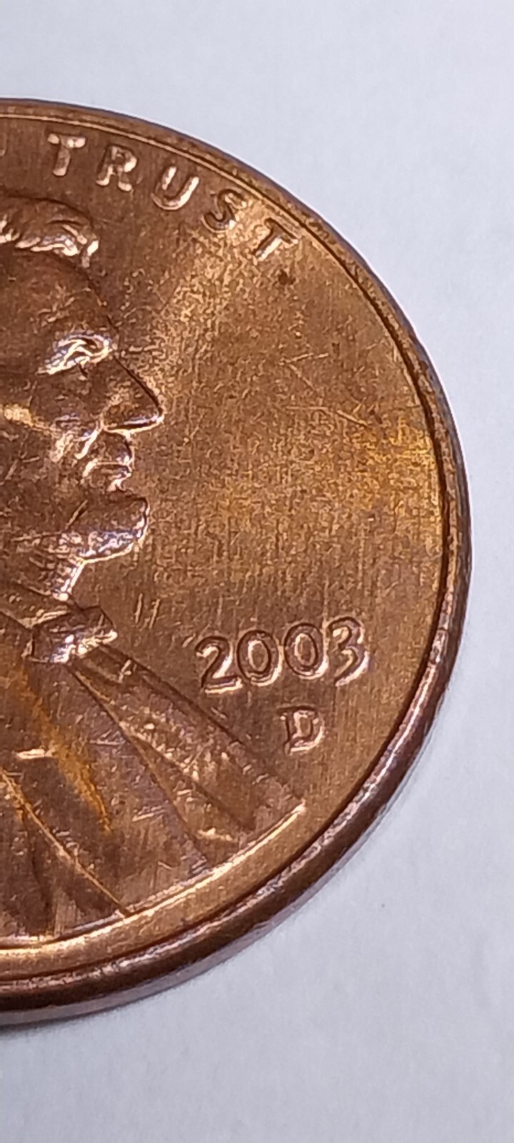 2003 D Lincoln Penny Double Die- VV On ( VDB) | eBay