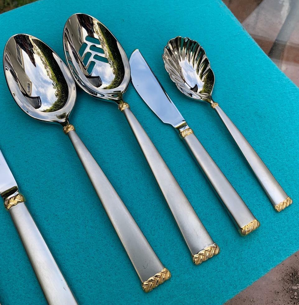 * WATERFORD - CELTIC BRAID GOLD - YOU CHOOSE - Stainless Flatware ...