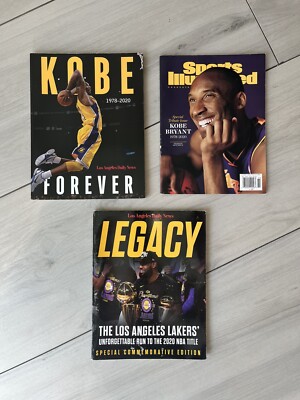 Kobe Bryant Special Tribute Issue Magazines & Lebron James Legacy Issue ...