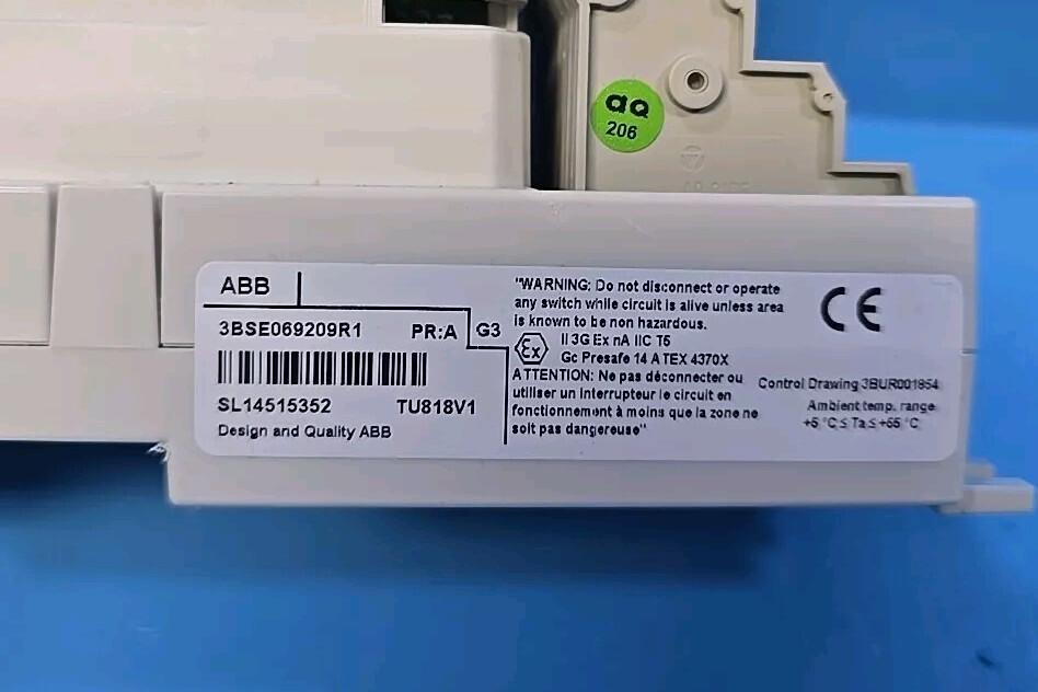 ABB AI815 3BSE069209R1 8ch 0..20mA 0..5V HART Analog Input Module | eBay