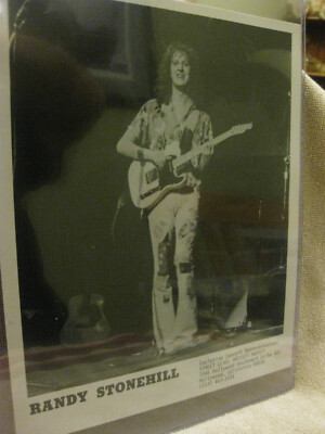 Randy Stonehill glossy 8" x 10" promotional photo (Street Level Artists ...