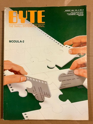 BYTE The Small Systems Journal Magazine August 1984 | eBay