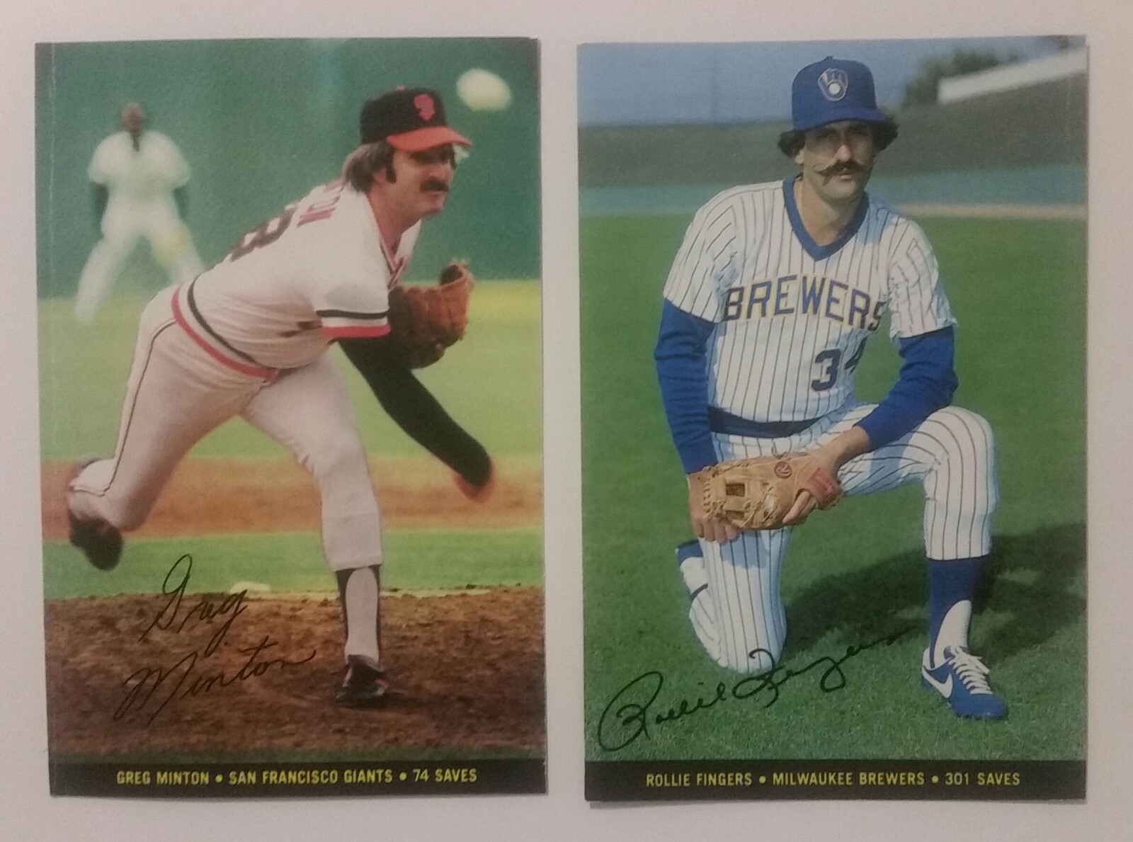 1983 Topps Baseball Foldouts *Pick Your Player* Jumbo Oddball - 10 ...