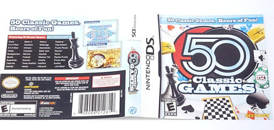 Nintendo DS ~ 50 Classic games Original Game Artwork only used | eBay