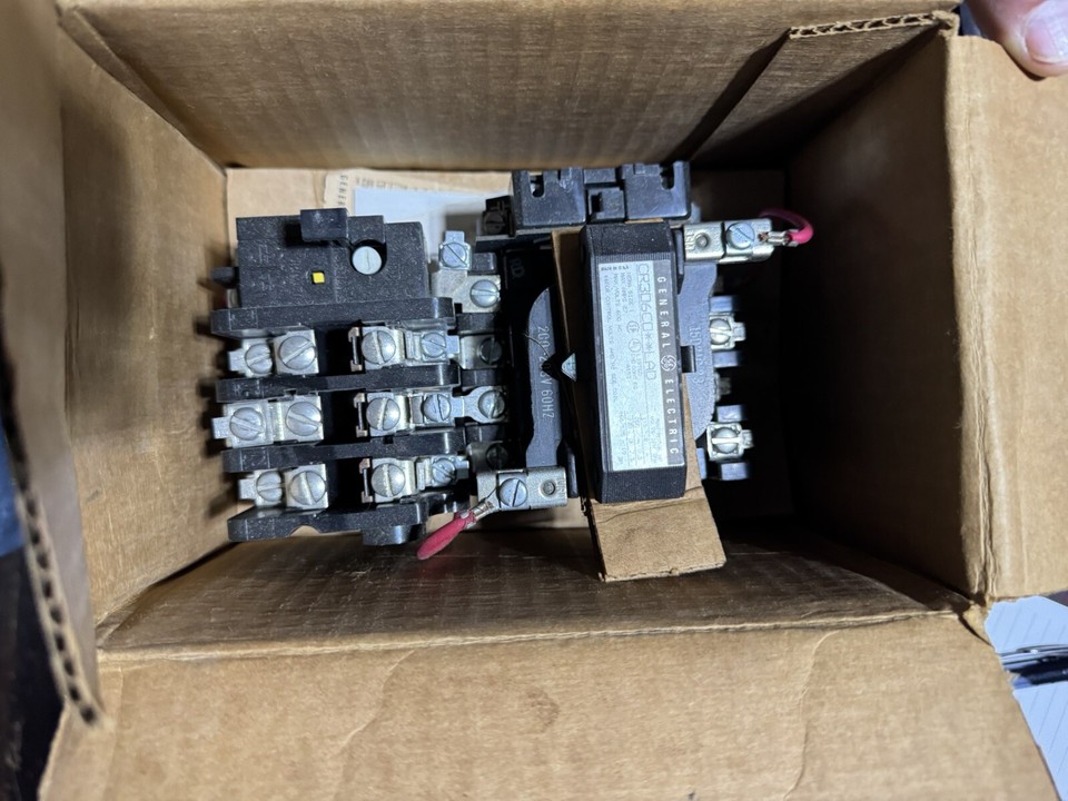 Open Box CR306CO GE 3P 27A 600V SIZE 1 COIL 200-208V CONTACTOR | eBay