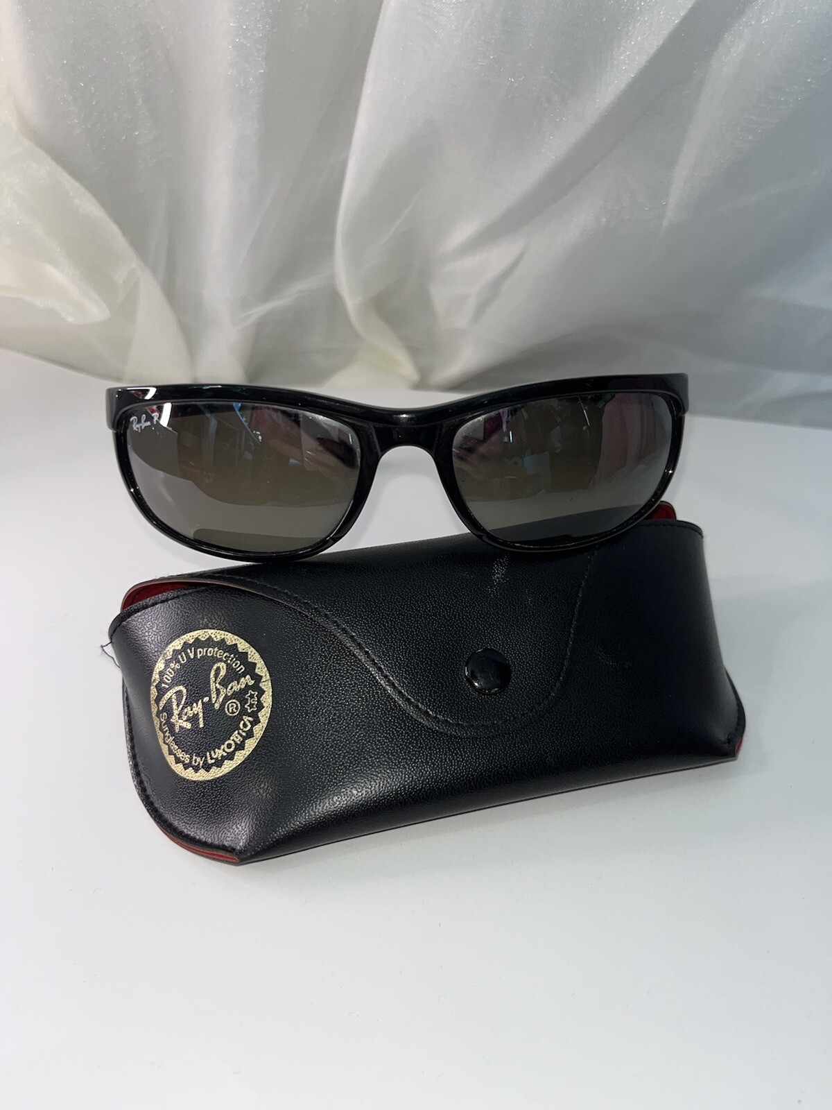 Ray-Ban Predator 2 Black/Dark Grey 62mm Polarized Sunglasses RB2027 601 ...