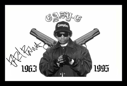 Eazy-E - NWA Autograph Signed & Framed Photo | eBay