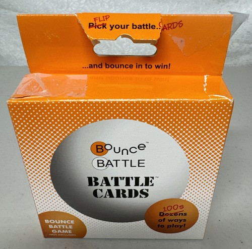 Bounce Battle Battle Cards Opened But New U1 703205921209| eBay