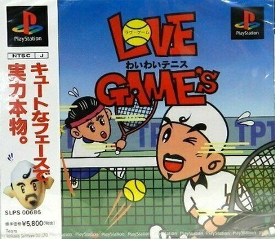 USED PS1 PS PlayStation 1 Love Games Wai Wai Tennis | eBay Australia