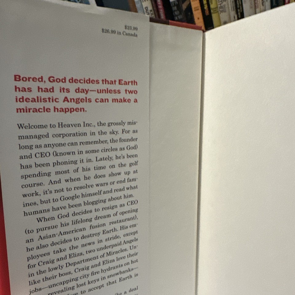 Simon Rich Signed What in God's Name (2012, First) Basis For Miracle ...