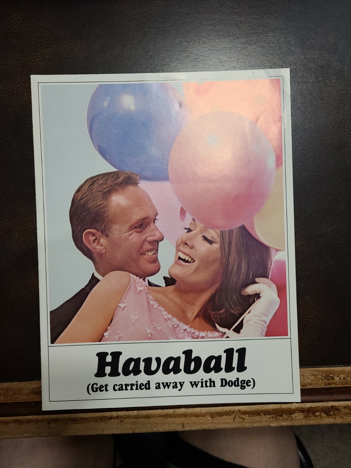 1965 Dodge Models Dealership Brochure Poster "Havaball" | eBay