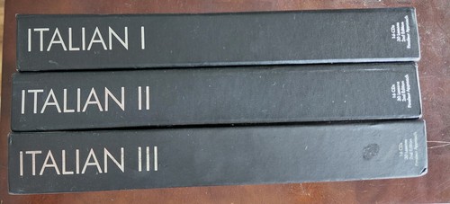 Pimsleur Italian Levels 1–3 | eBay