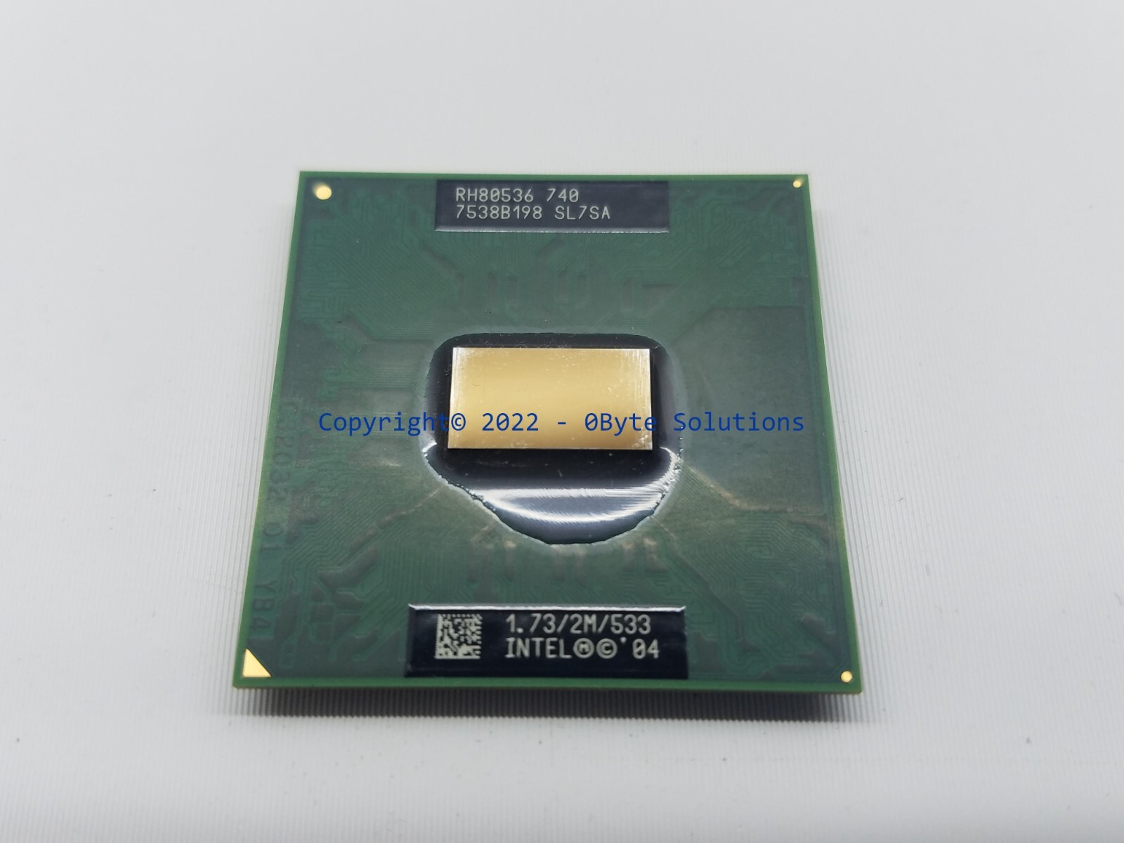 Intel SL7SA Pentium M Processor 740 1.73 GHz, 2M Cache, 533 MHz FSB | eBay