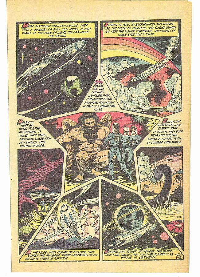 Full color reprint MAN O' MARS #1 (1953) Golden Age sci-fi comic Murphy ...