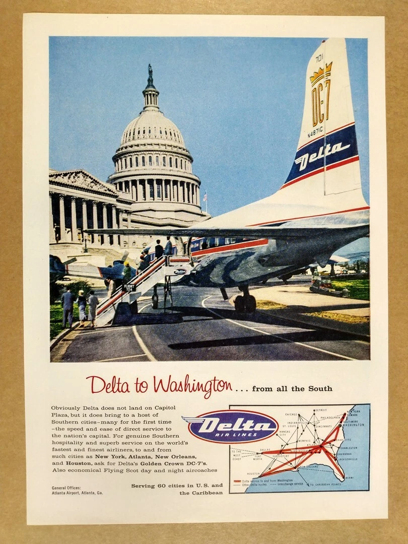 Vintage Delta Airlines