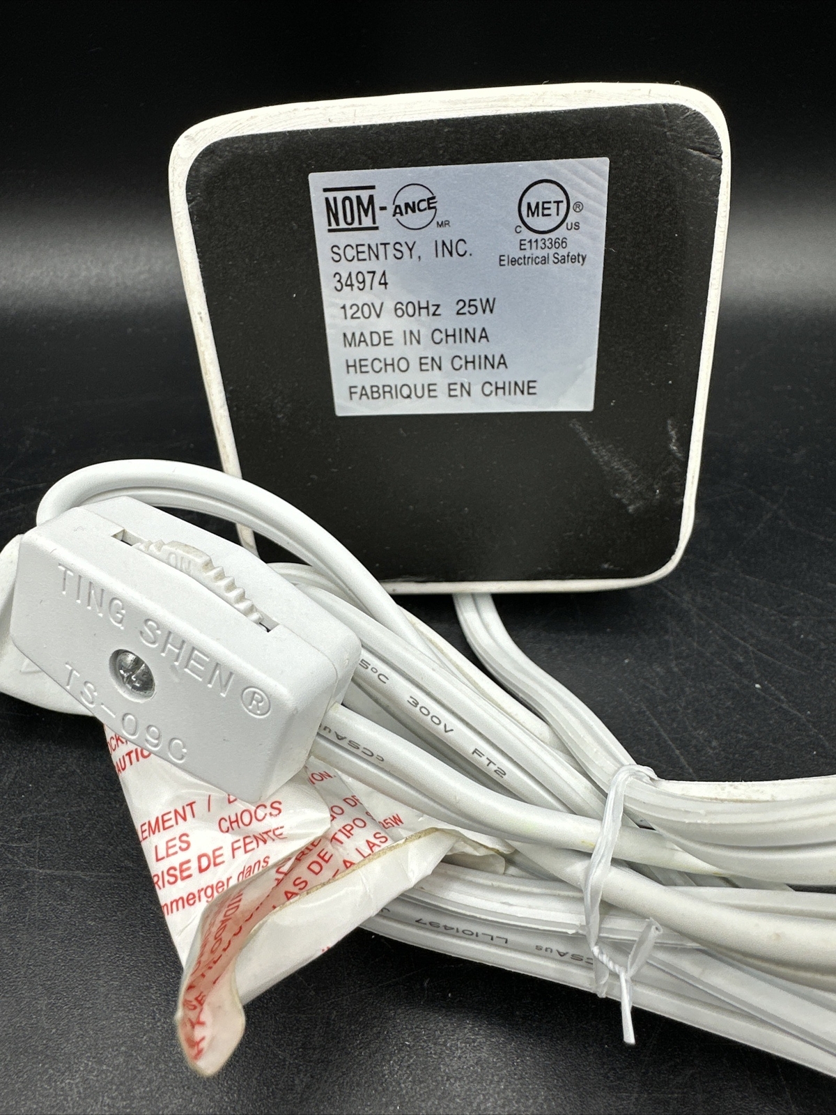 Scentsy Let It Snow Mason Jar Premium Electric Full Size Wax Warmer NEW 25w Bulb | eBay