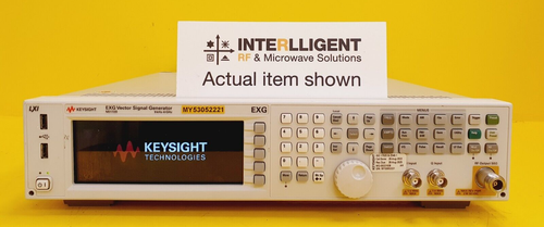 N5172B 6GHz EXG signal generator, 120MHz BW, AWGN, BERT, MultiTone ...