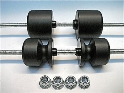 CCM 404 DS 2003-ON CRASH MUSHROOMS PADDOCK STANDS BOBBINS FRONT REAR ...