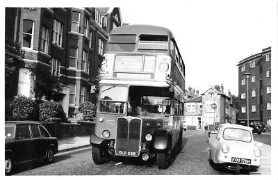 Vintage Photograph Double Decker Bus - Route 59a West Hampstead London ...
