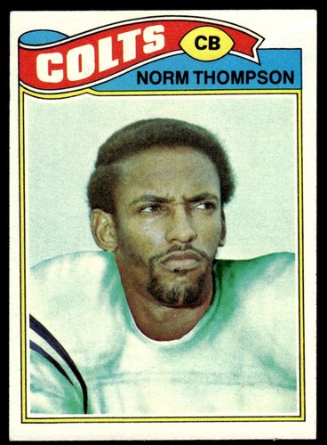 1977 Topps Norm Thompson Baltimore Colts #379 | eBay