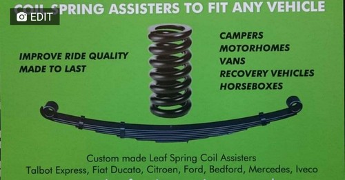 Fiat Ducato/ Talbot Express Leaf Spring Coil Assister Kit | eBay UK