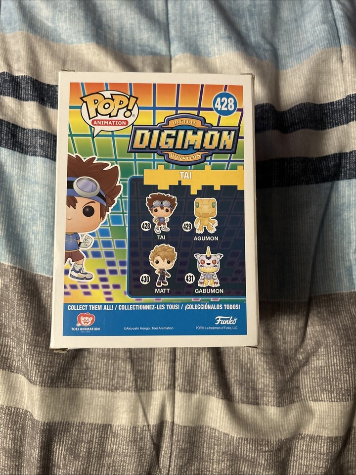 Funko Pop! Vinyl: Digimon - Tai Kamiya #428 889698328180| eBay