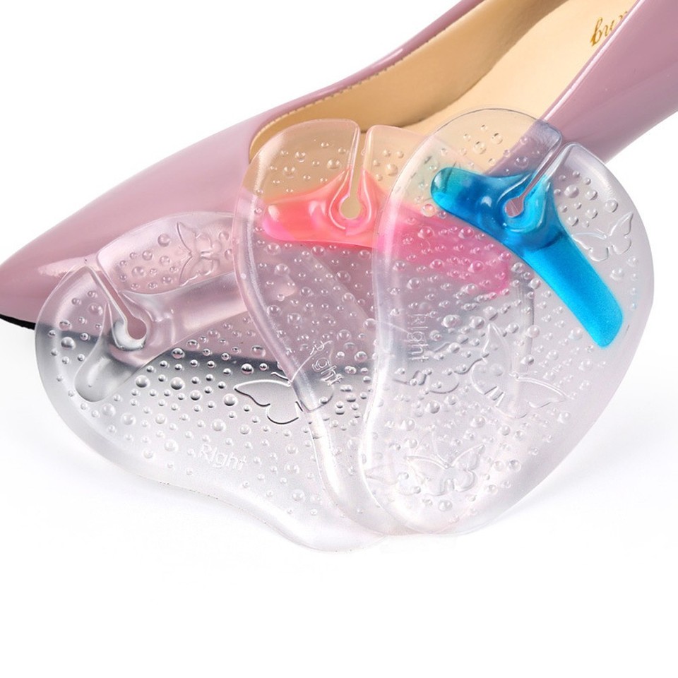3 Pairs Half Insole for Slippers Gel Foot Insoles Cushion Inserts ...