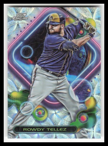 2023 Topps Cosmic Chrome Nucleus Refractors #130 Rowdy Tellez | eBay UK