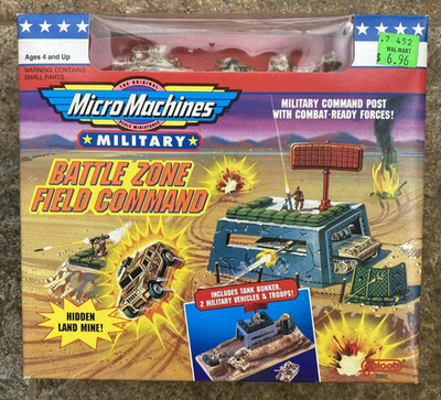 MICRO MACHINES BATTLE ZONES - FIELD COMMAND | eBay