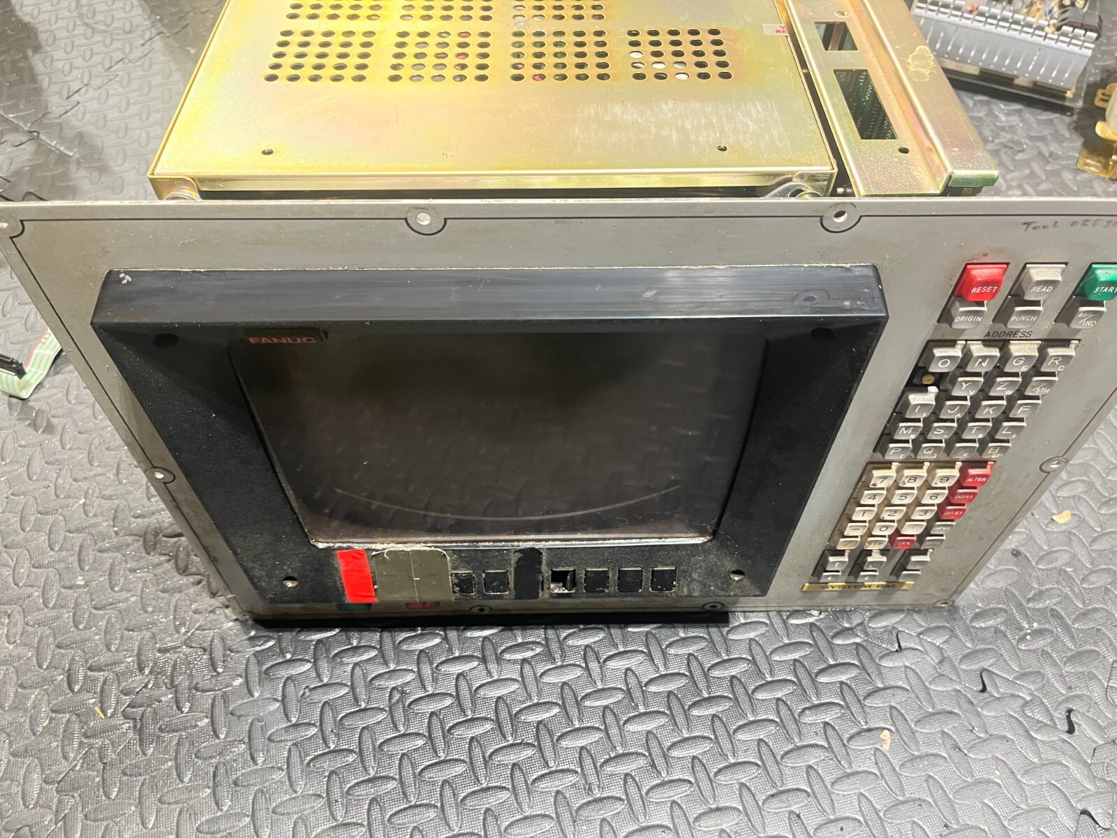 Fanuc A02B-0060-C034 CRT/MDI 14" Color Display Monitor WITH A20B-1000 ...