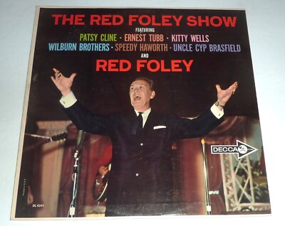 VINYL LP by RED FOLEY "THE RED FOLEY SHOW" (1963) FOLK / DECCA DL4341 ...