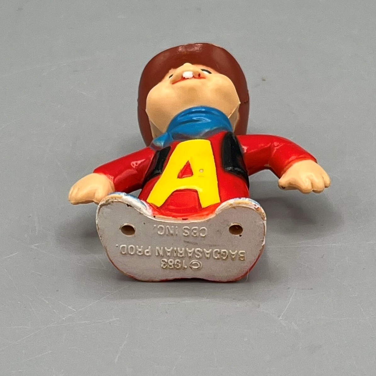 Vintage 1983 Cowboy Alvin PVC 2.5" Figure Bagdasarian Alvin & the ...
