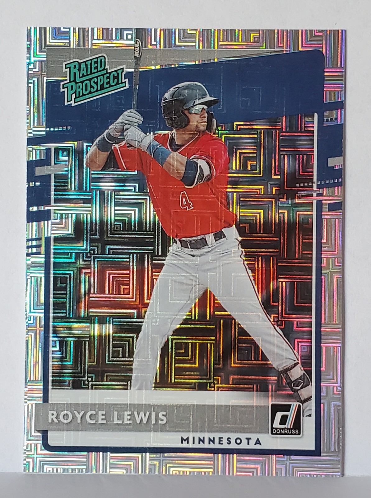 2020 Panini Donruss - Rated Prospects Vector #RP-5 Royce Lewis (RC) for ...