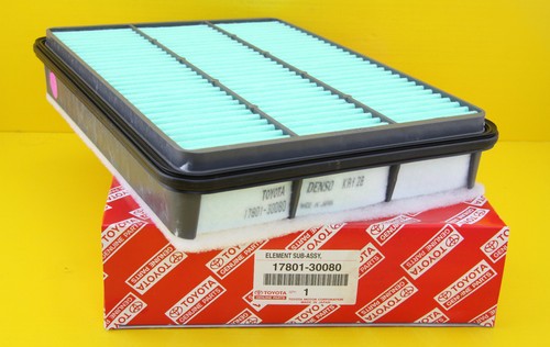 GENUINE Toyota 17801-30080 Engine Air Cleaner Filter for Landcruiser ...