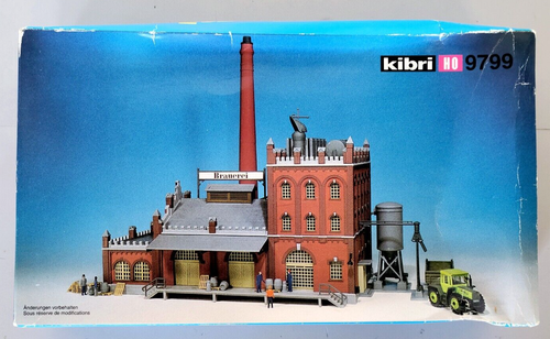 HO Scale Kibri Brewery Building Kit 9799 Open Box Complete | eBay