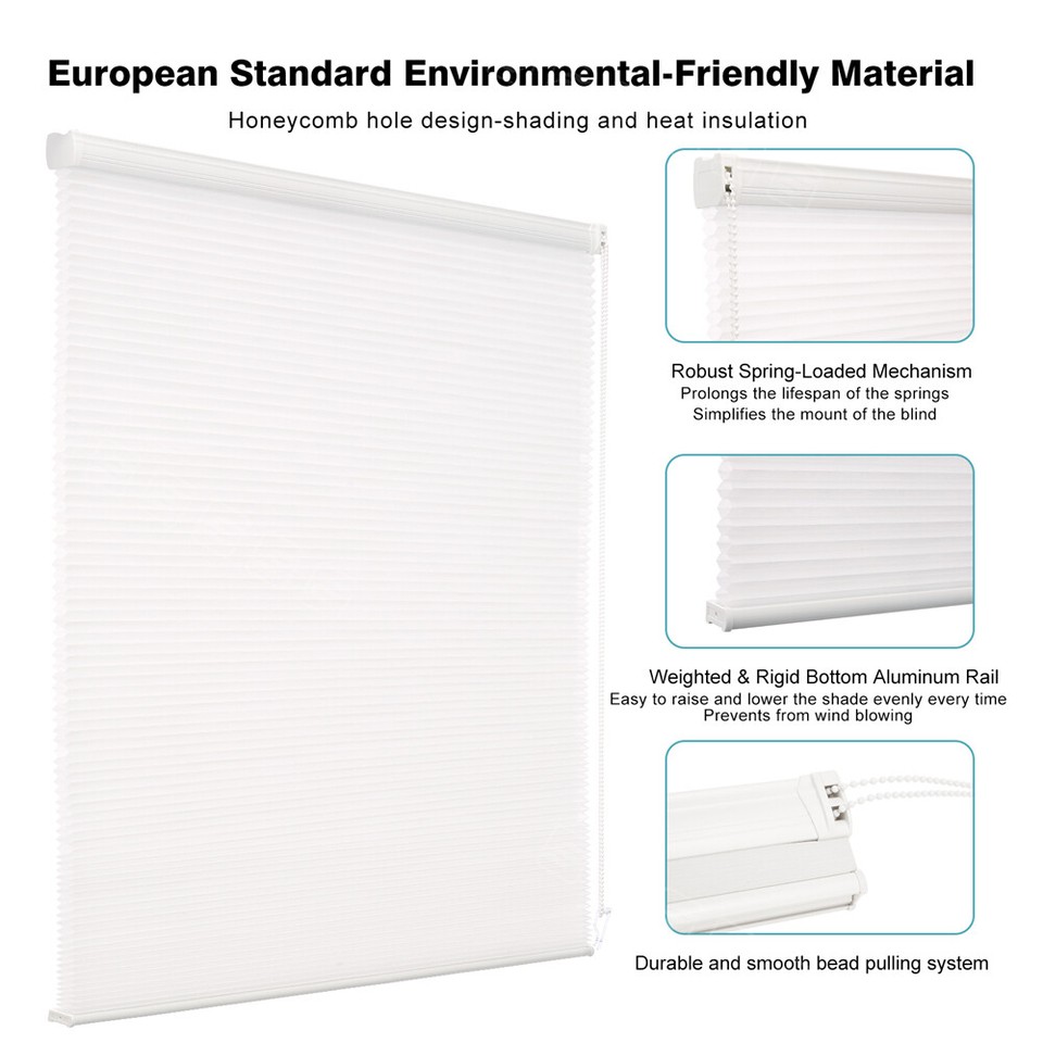 CUSTOM Light Filtering Window Shades Corded 1inch Cellular Shade ...