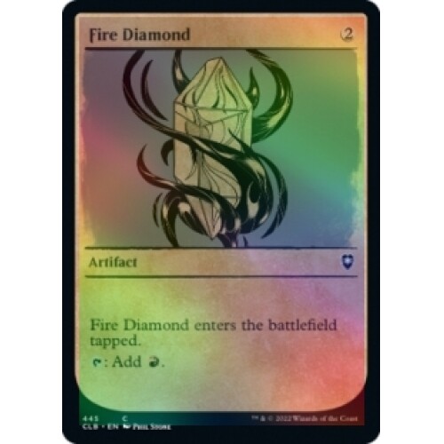 FOIL FIRE DIAMOND (SHOWCASE) X4 Commander Legends: Battle For Baldur's ...